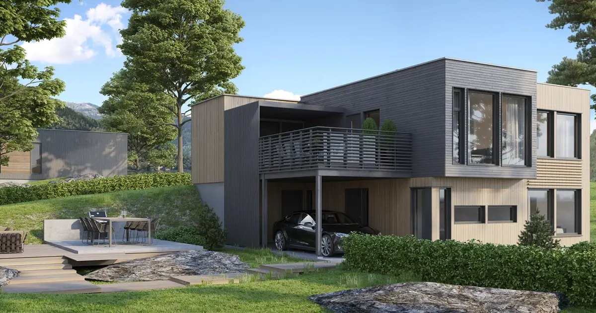 Bygg hus med utleiedel - tenk langsiktig og økonomisk